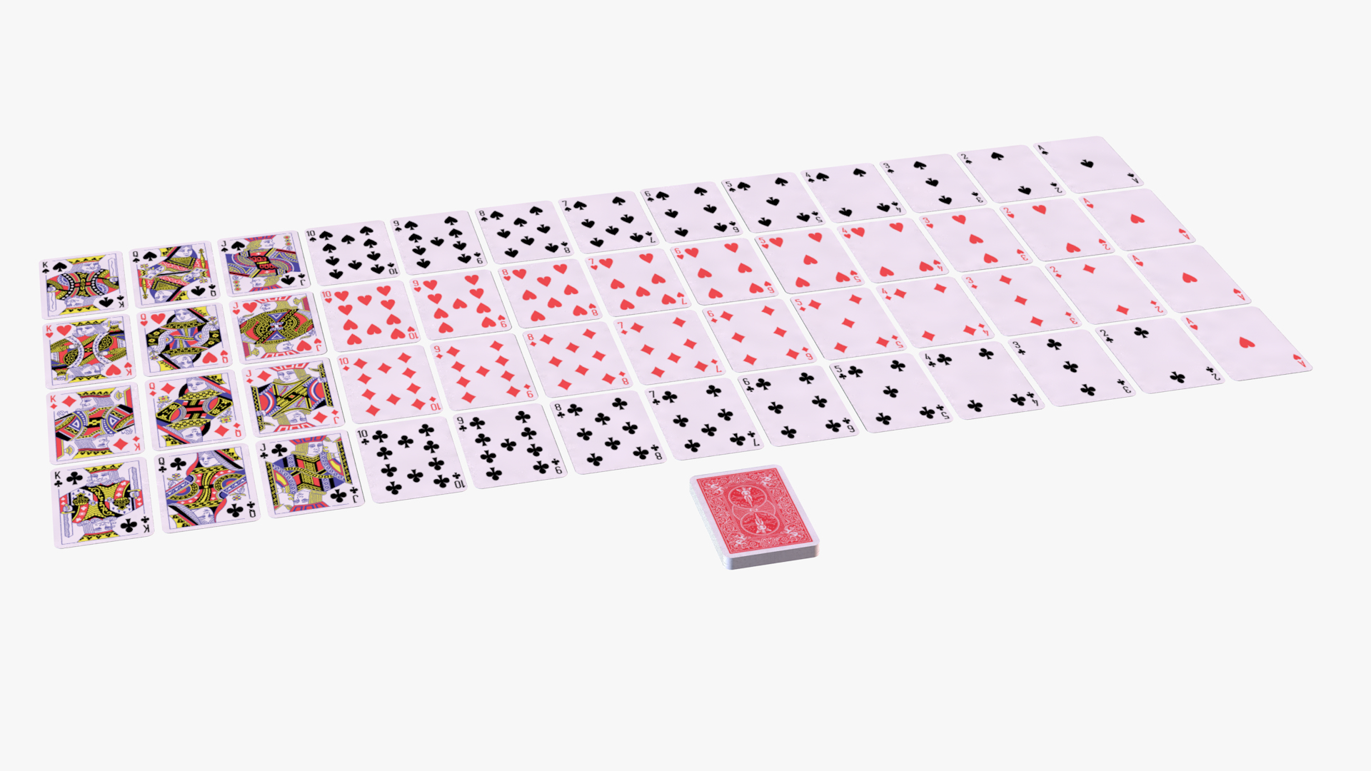 Cards 3D Model - TurboSquid 1835426