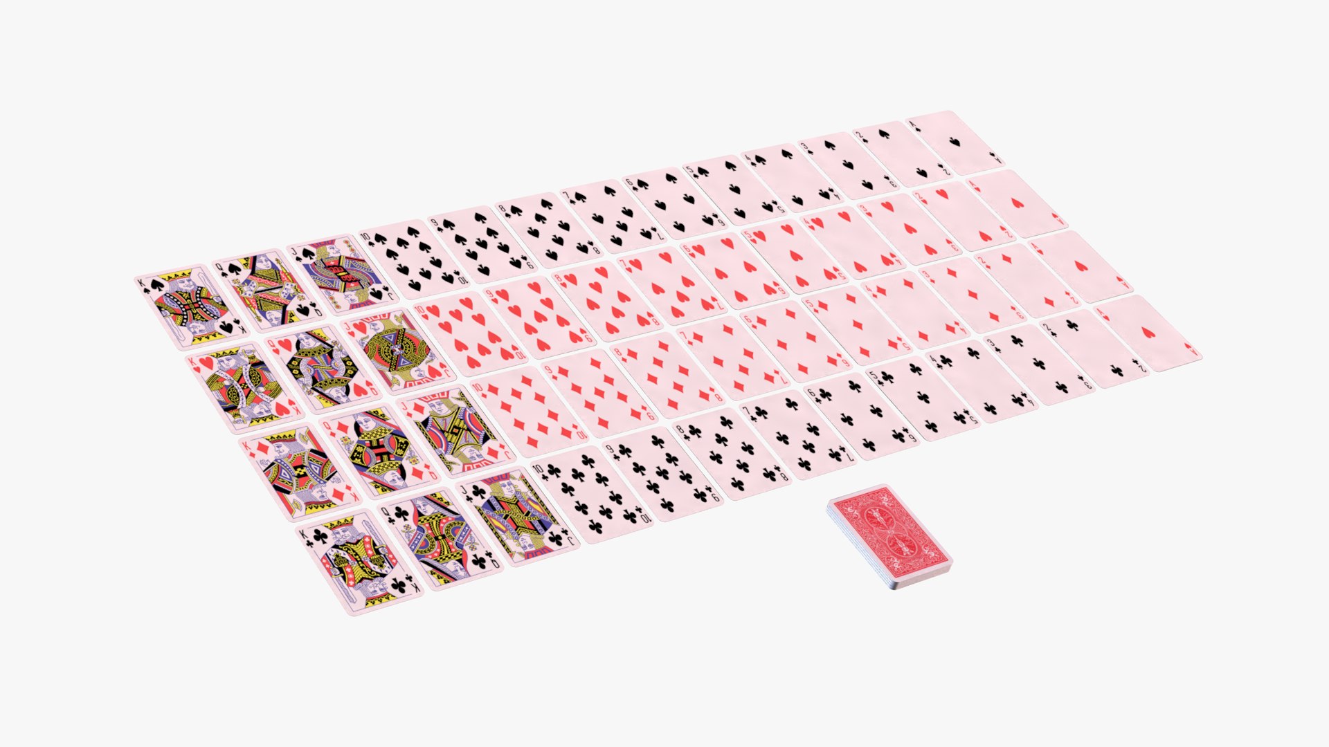 Cards 3D Model - TurboSquid 1835426