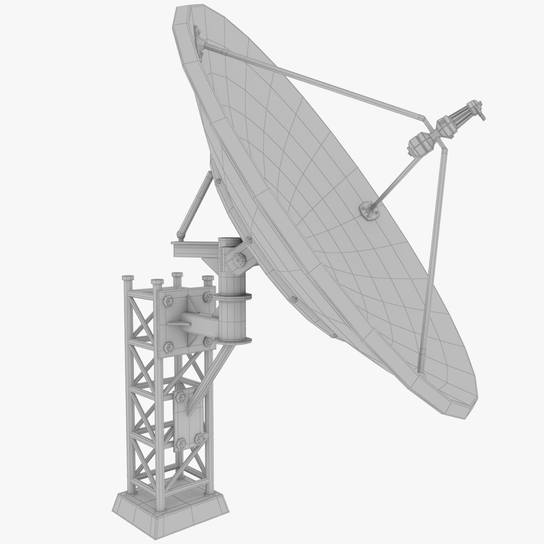 Satellite Dish 3D Model - TurboSquid 1202147