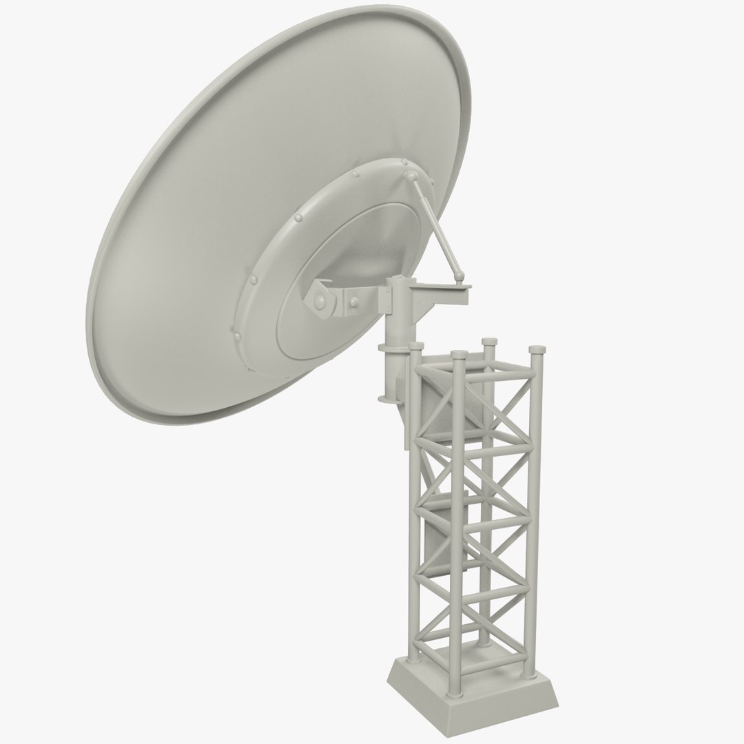 Satellite Dish 3D Model - TurboSquid 1202147