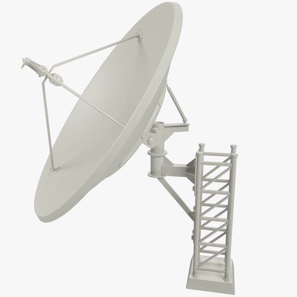 Satellite dish 3D model - TurboSquid 1202520