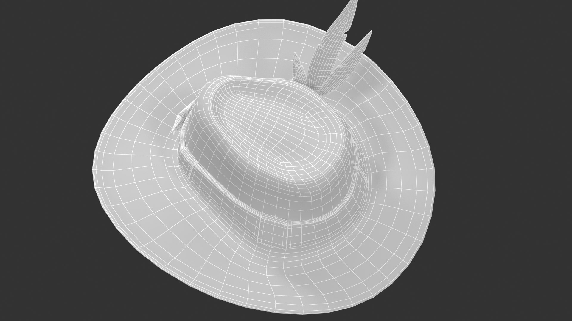 Hat Leather Model - TurboSquid 1669634