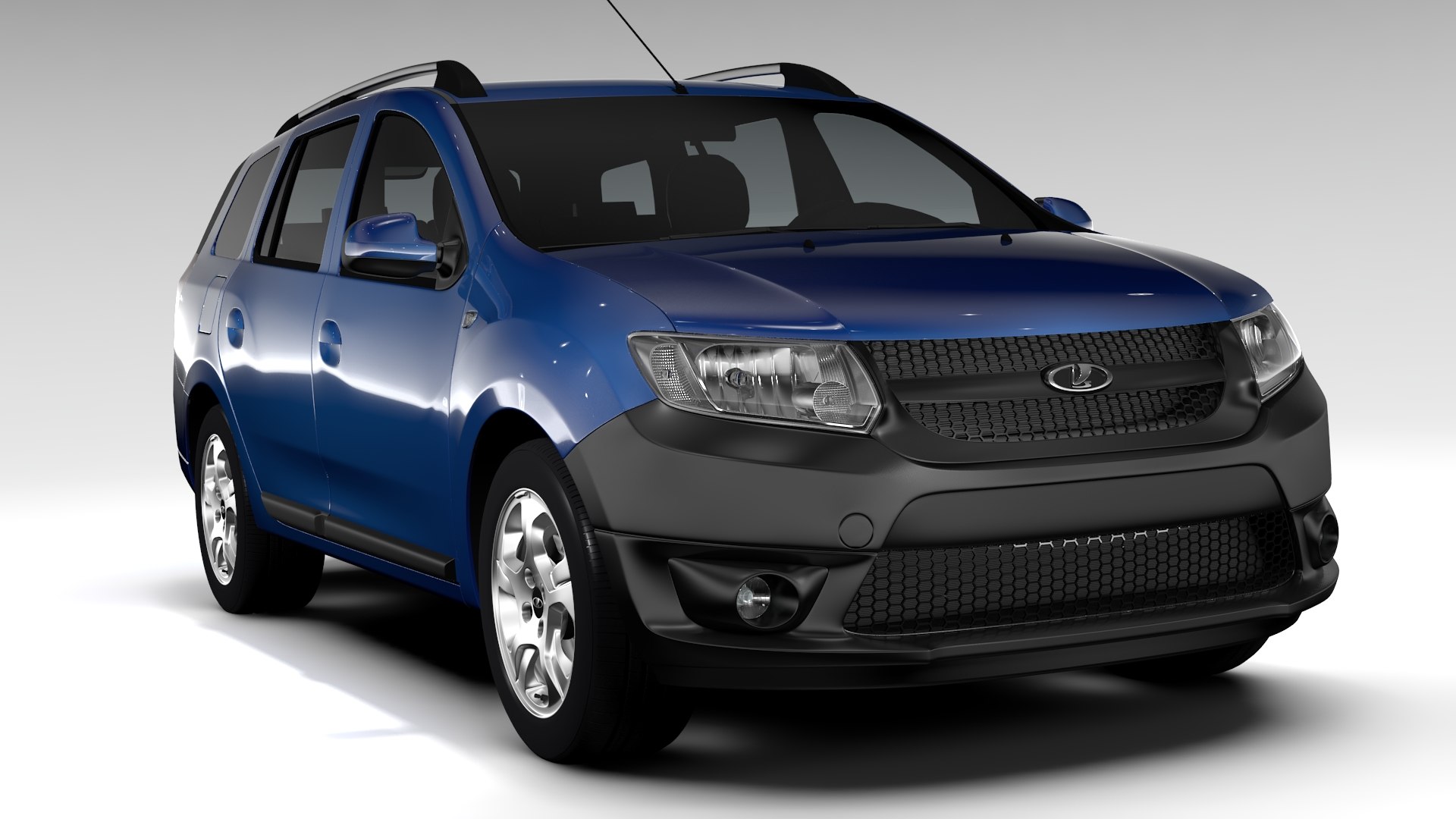 3d Lada Largus 2016
