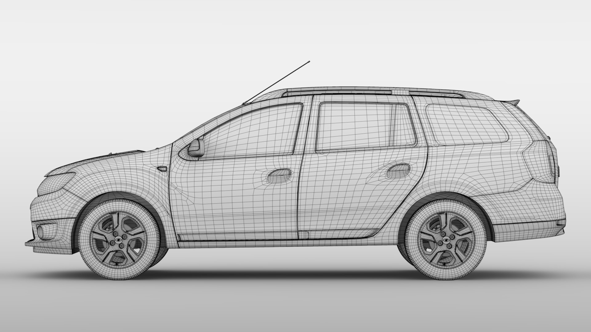 3d Lada Largus 2016