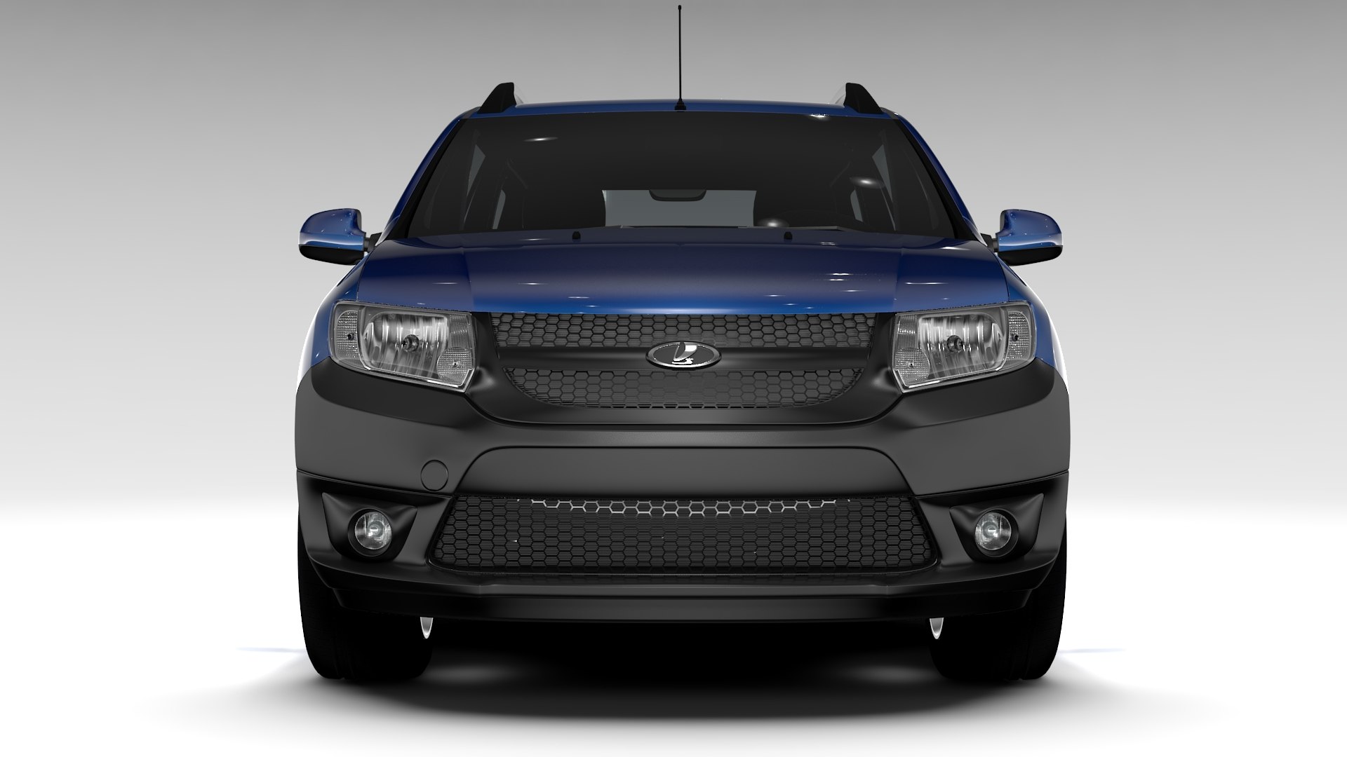 3d Lada Largus 2016