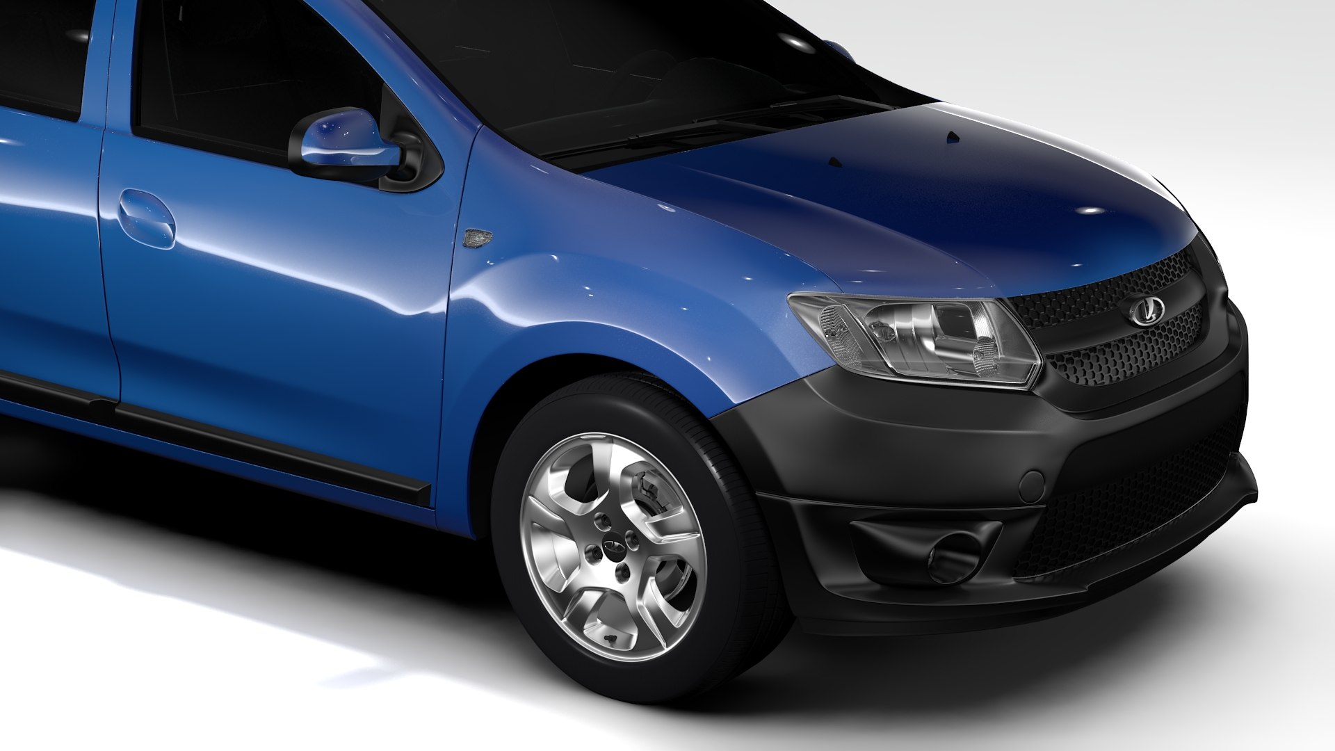3d Lada Largus 2016