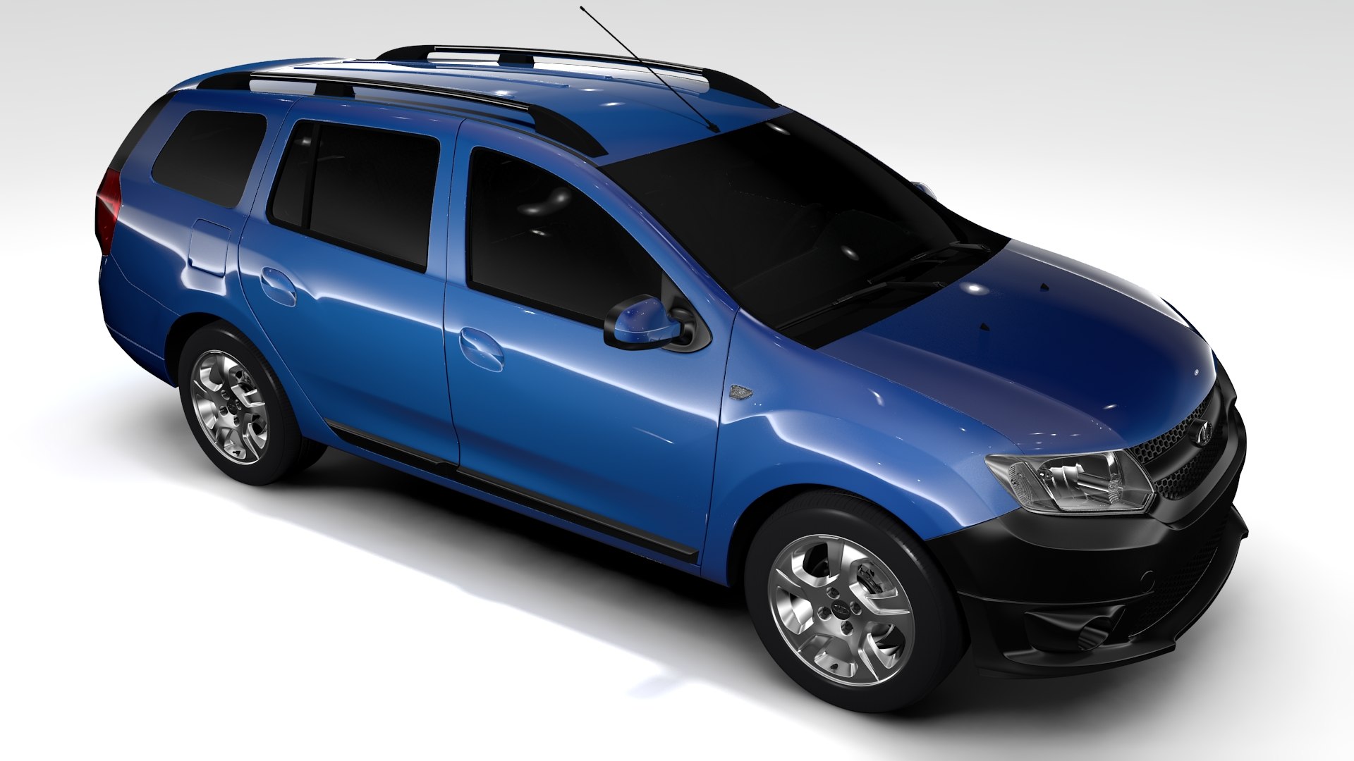 3d Lada Largus 2016
