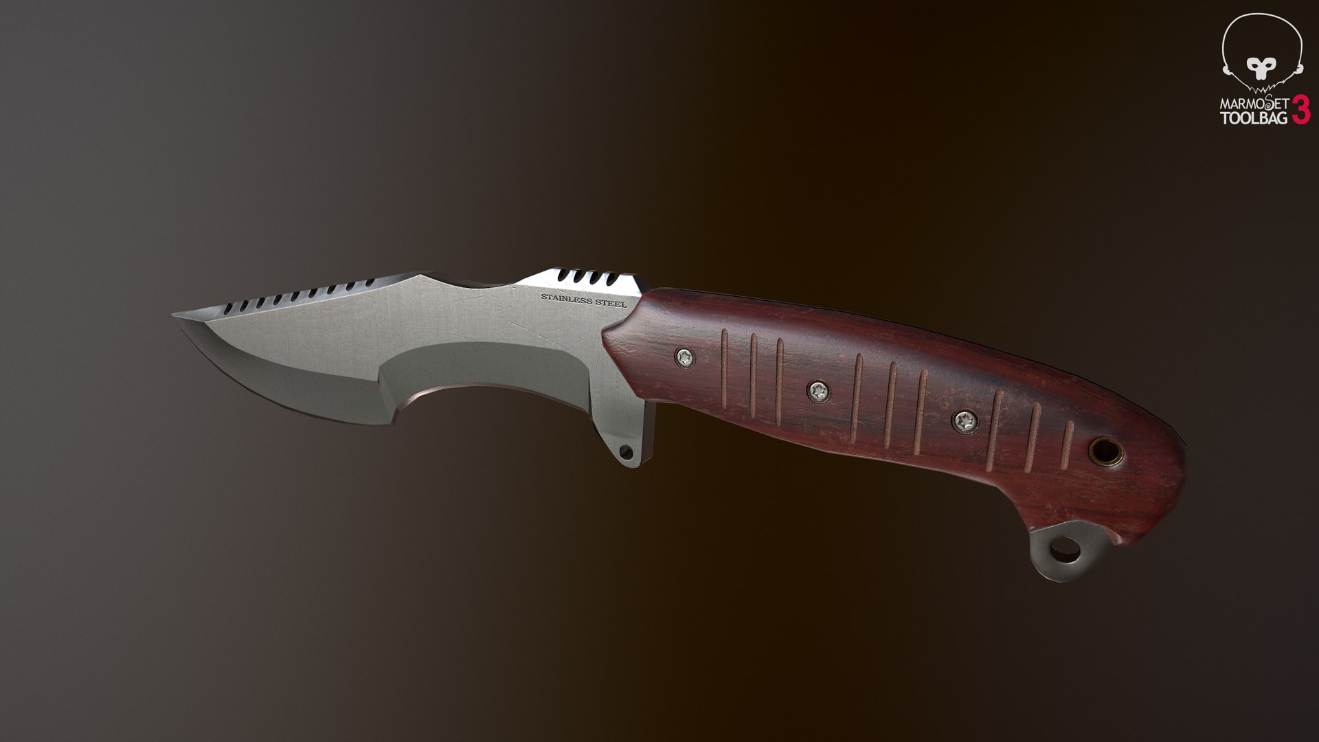 3D Tracker Knife Model - TurboSquid 1588741