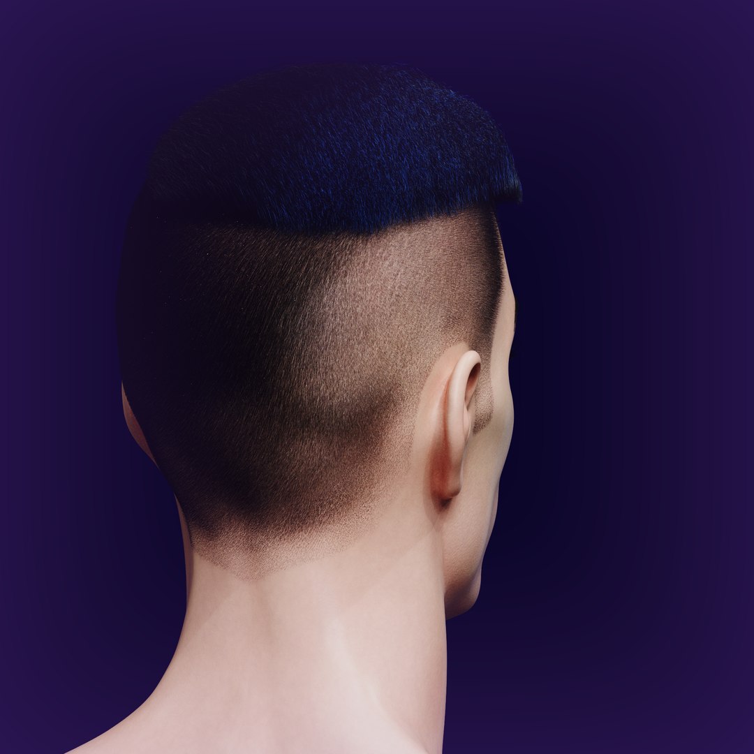 Transhumanist Male Head 3D - TurboSquid 2289104