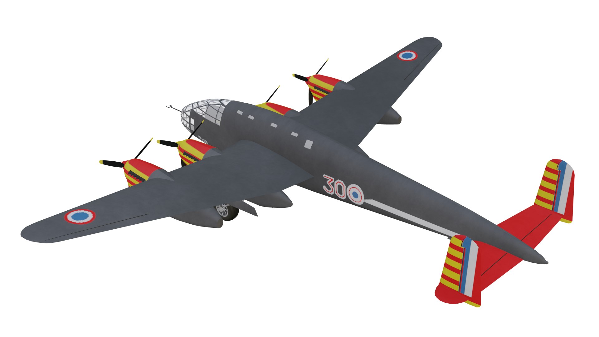 3D Breguet Plane Model - TurboSquid 2339934