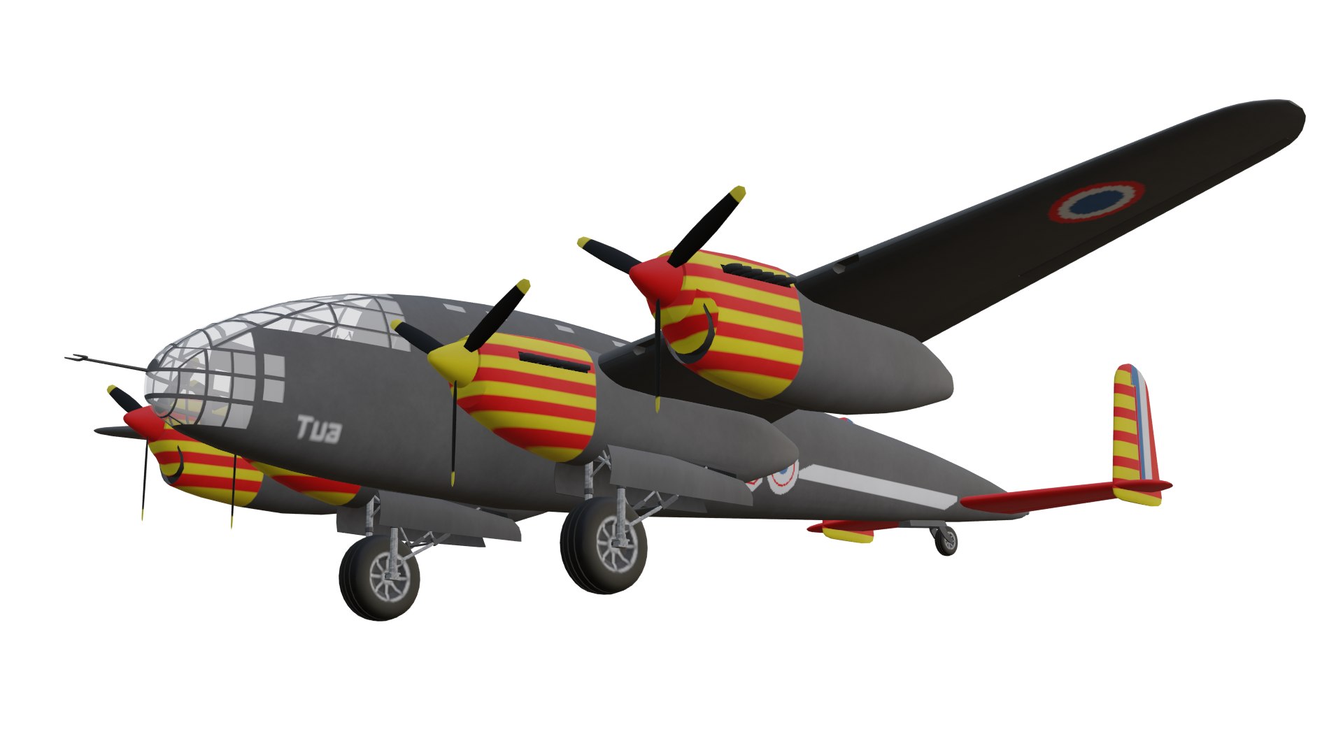 3D Breguet Plane Model - TurboSquid 2339934