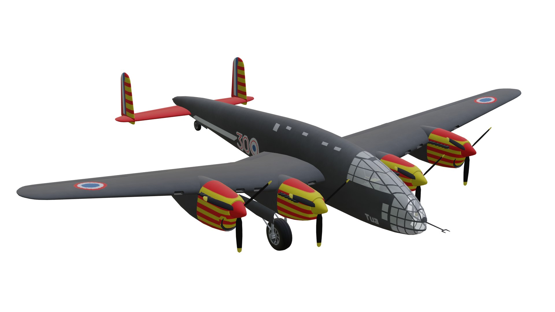 3D Breguet Plane Model - TurboSquid 2339934