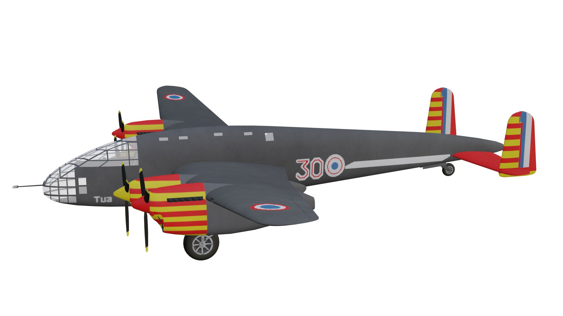 3D Breguet Plane Model - TurboSquid 2339934
