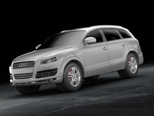 3D 3ds Max Audi Q7 car