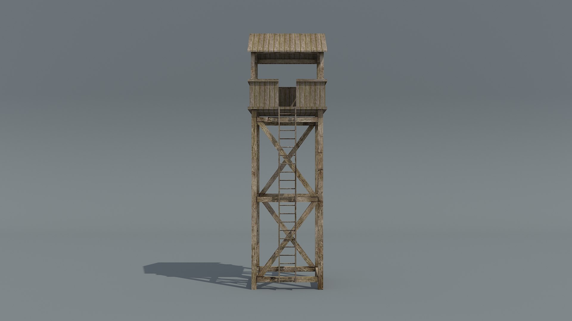 Guard Tower Model - TurboSquid 2032940