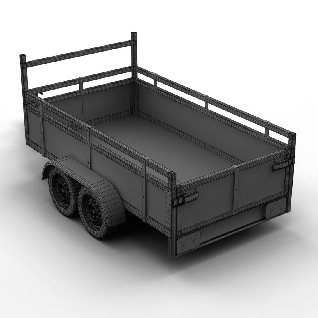 Small Trailer 3d 3ds