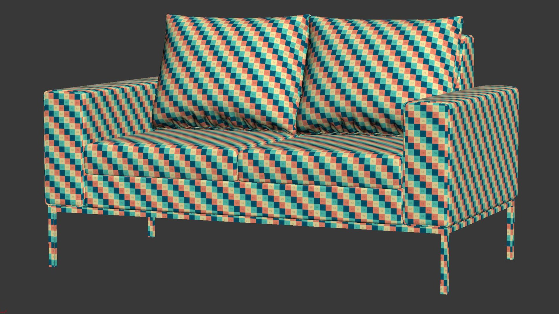 HBF Max Lounge Sofa 3D - TurboSquid 2023057