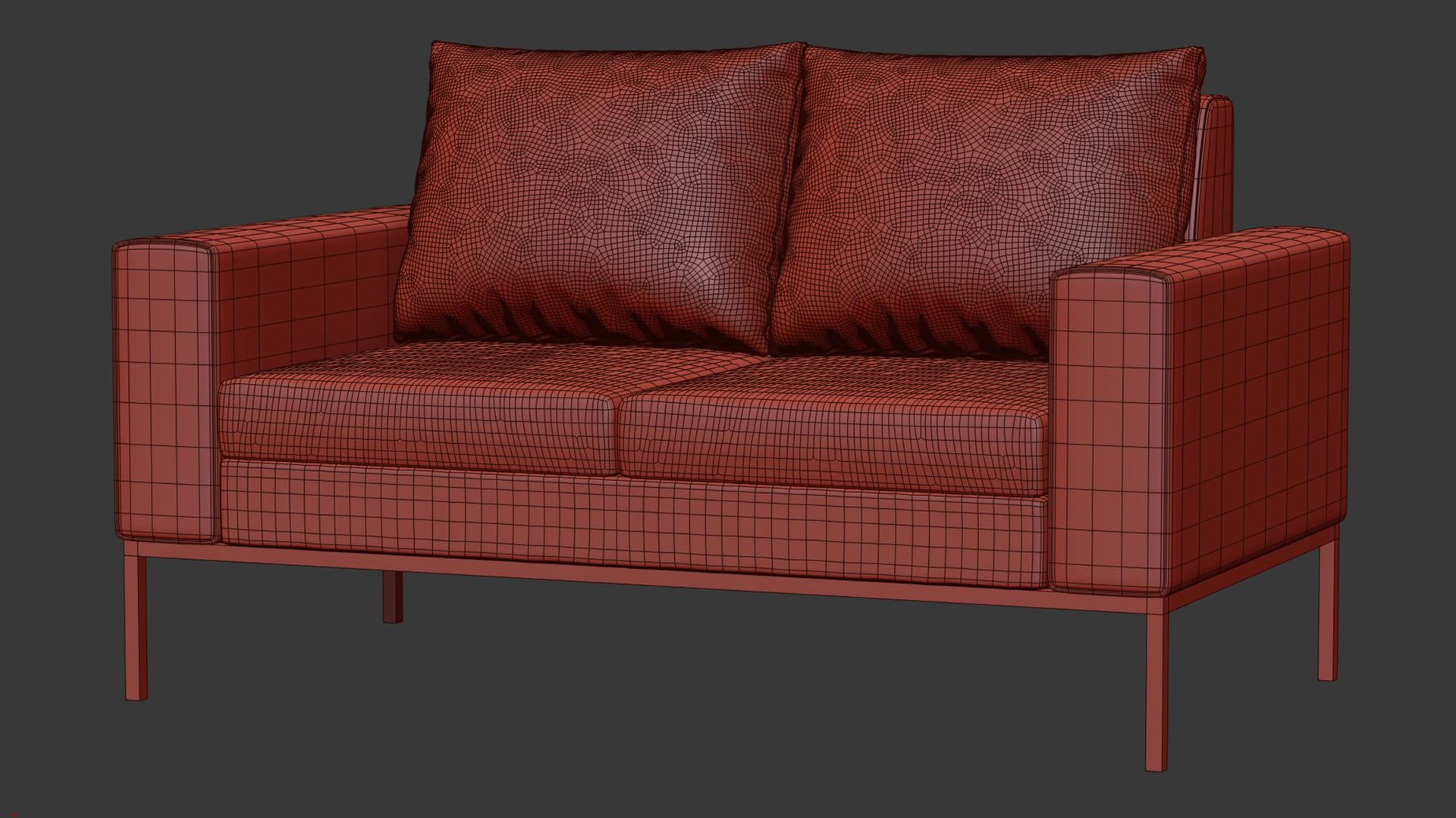 HBF Max Lounge Sofa 3D - TurboSquid 2023057