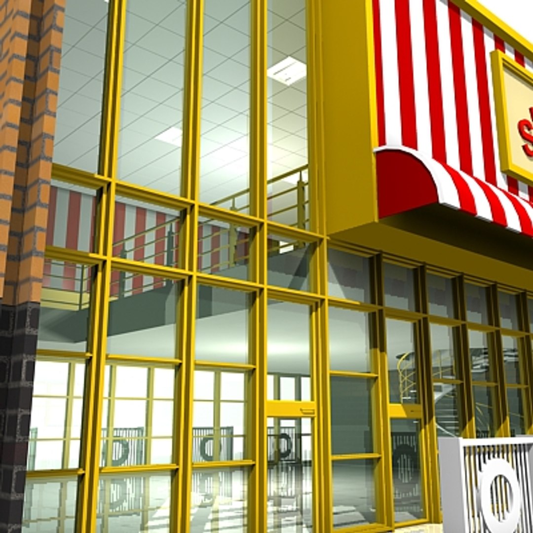 3ds max retail shop