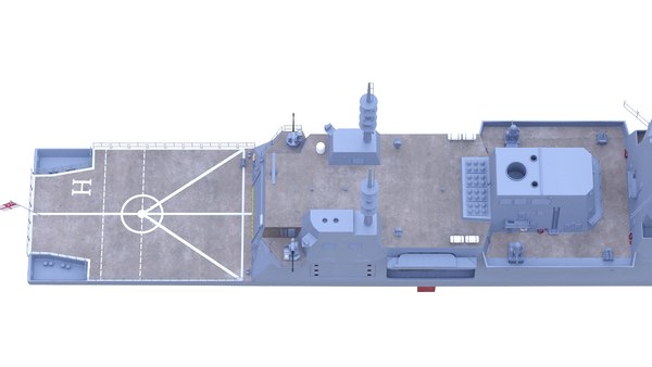 3D type 26 frigate - TurboSquid 1704154