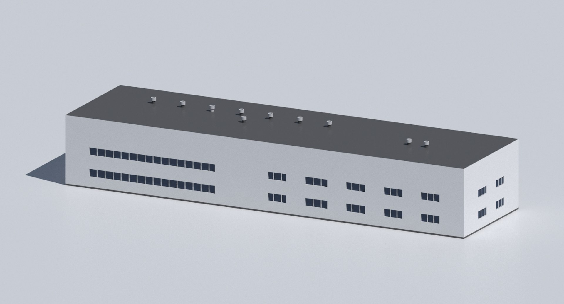 3d chp power plants model