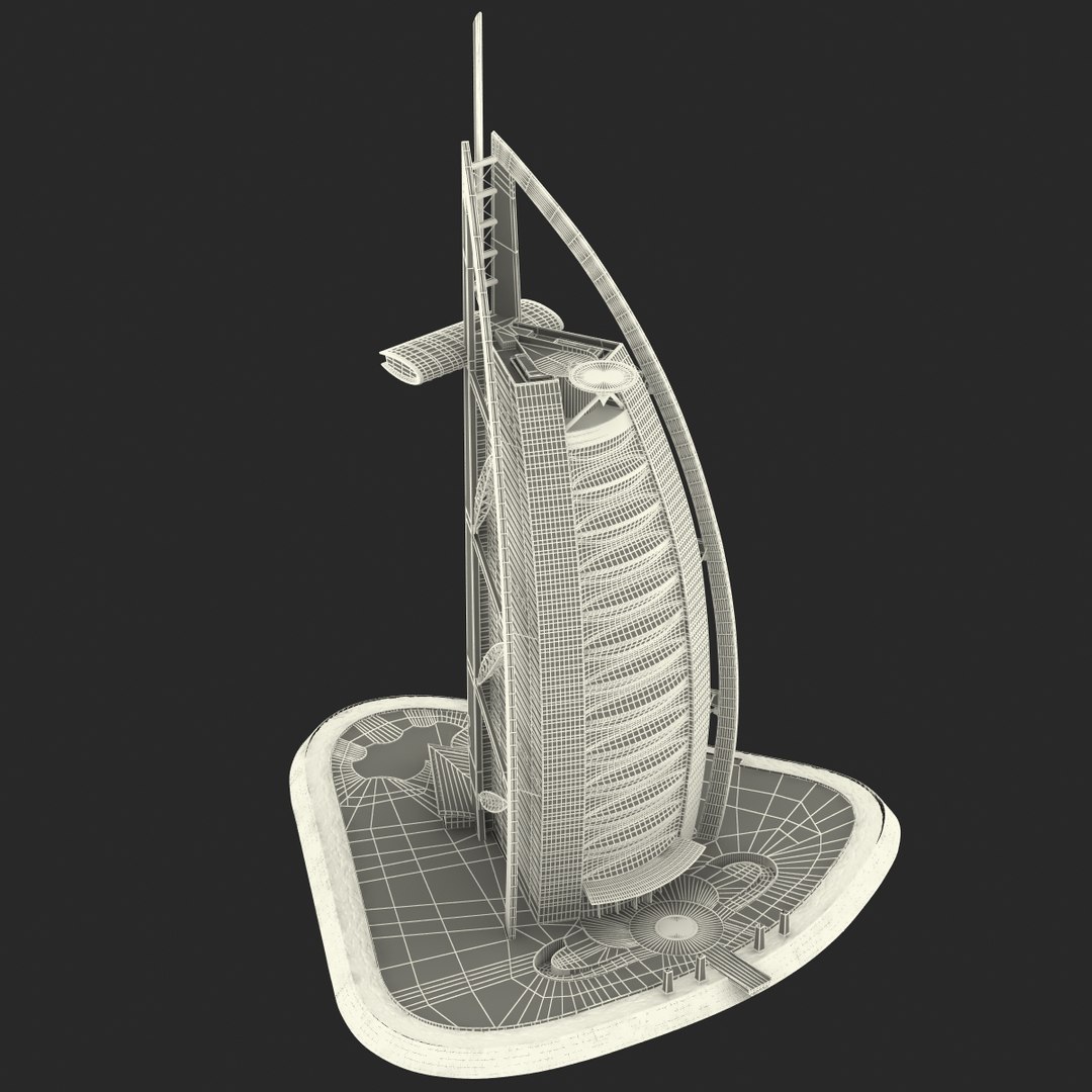 Burj al arab 3D model - TurboSquid 884663