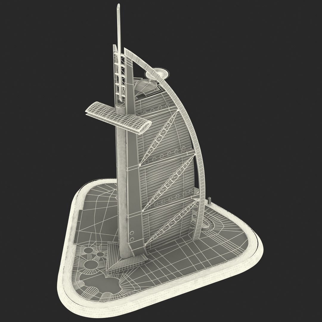 Burj al arab 3D model - TurboSquid 884663