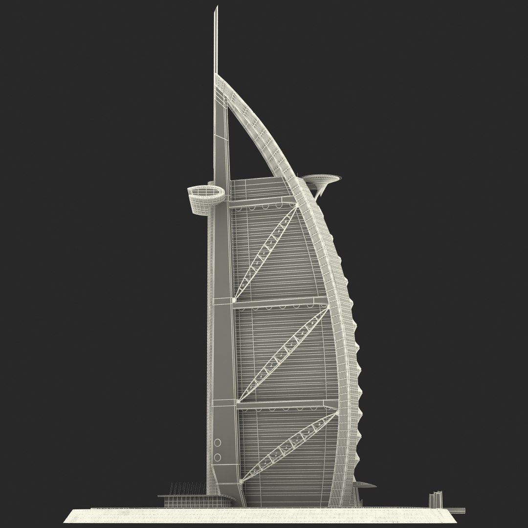 Burj al arab 3D model - TurboSquid 884663
