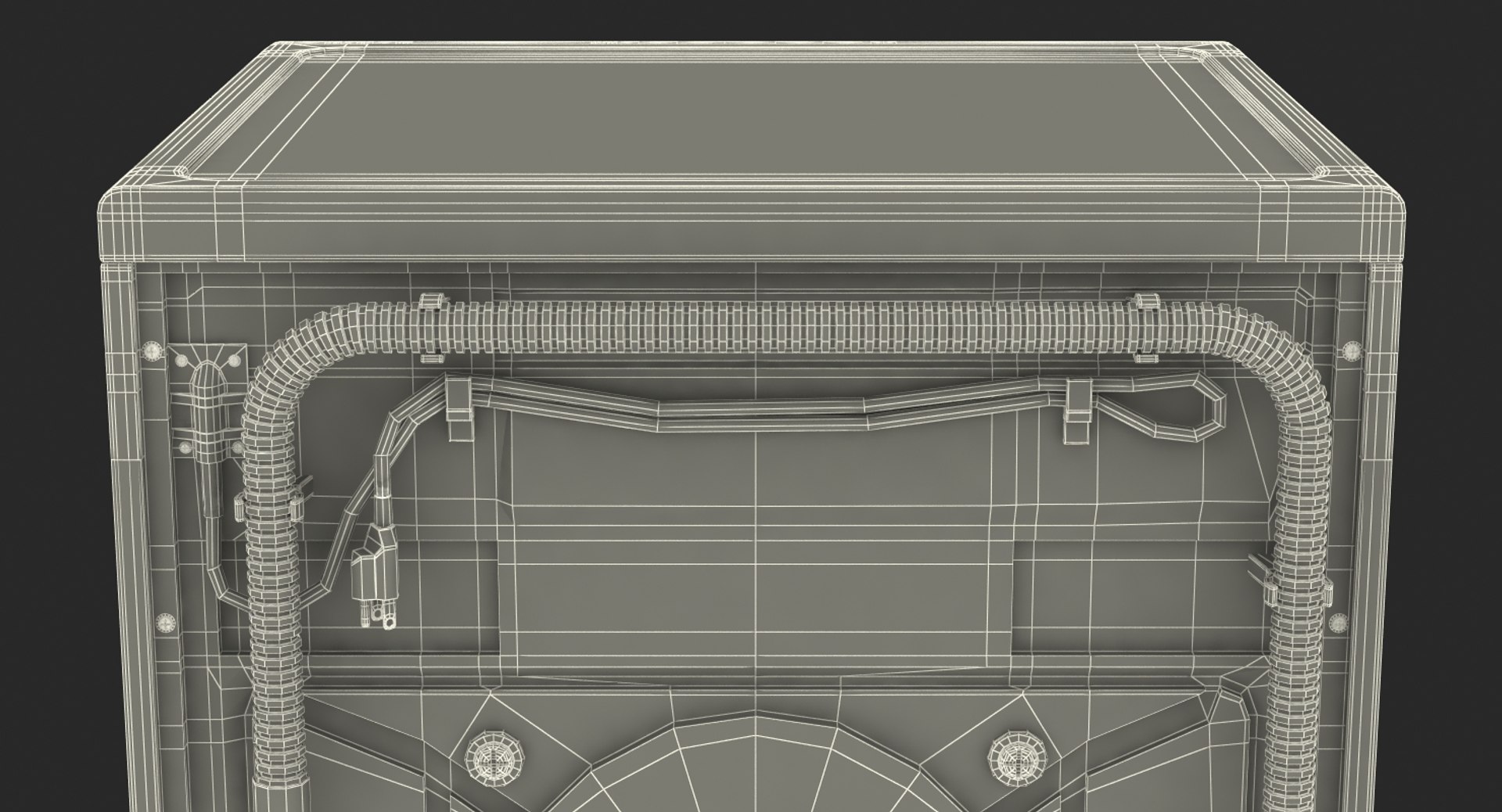 3D washing machine samsung ww6800 - TurboSquid 1291430