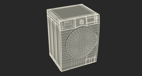 3D washing machine samsung ww6800 - TurboSquid 1291430
