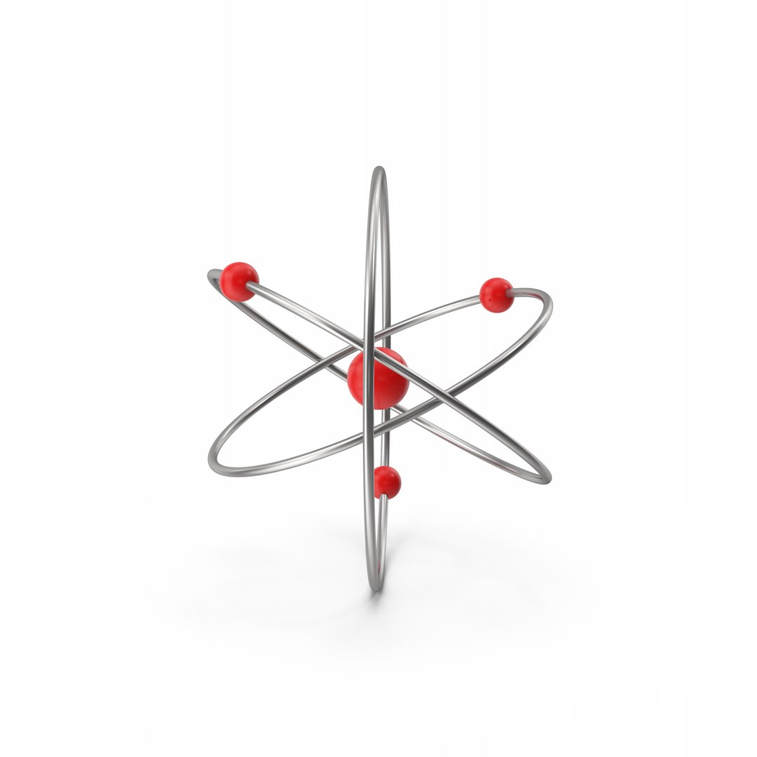 3D Planetary Atom - TurboSquid 1912863