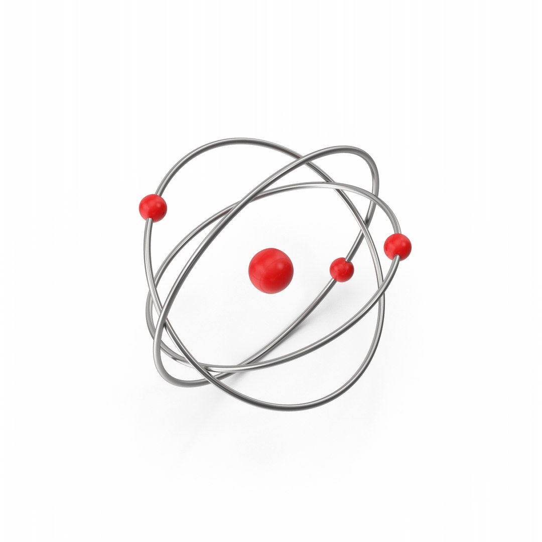 3D Planetary Atom - TurboSquid 1912863