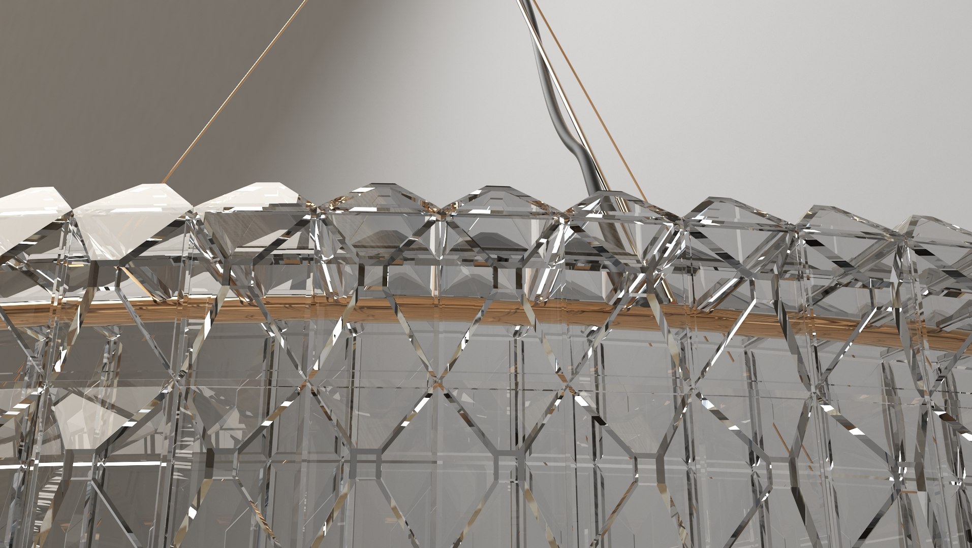 Pending Lamp Ring Diamonds 3D Model - TurboSquid 1548597