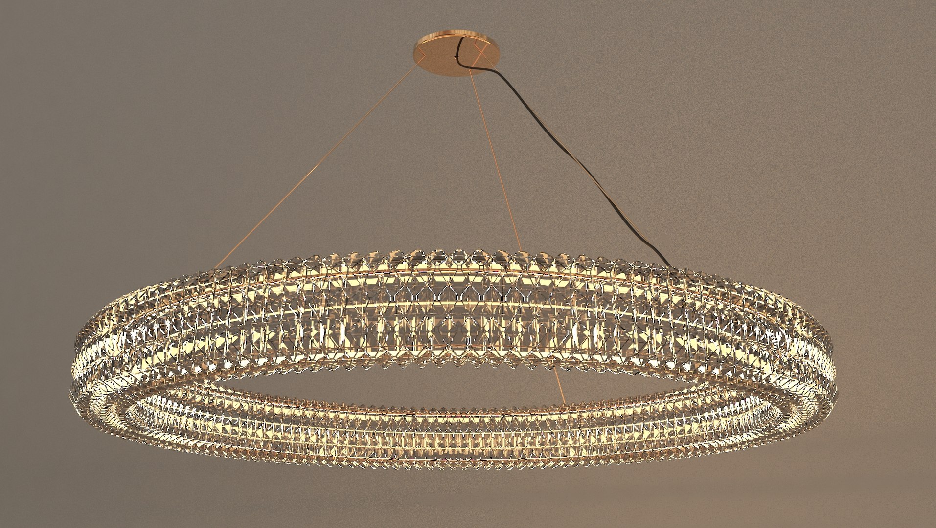 Pending Lamp Ring Diamonds 3D Model - TurboSquid 1548597