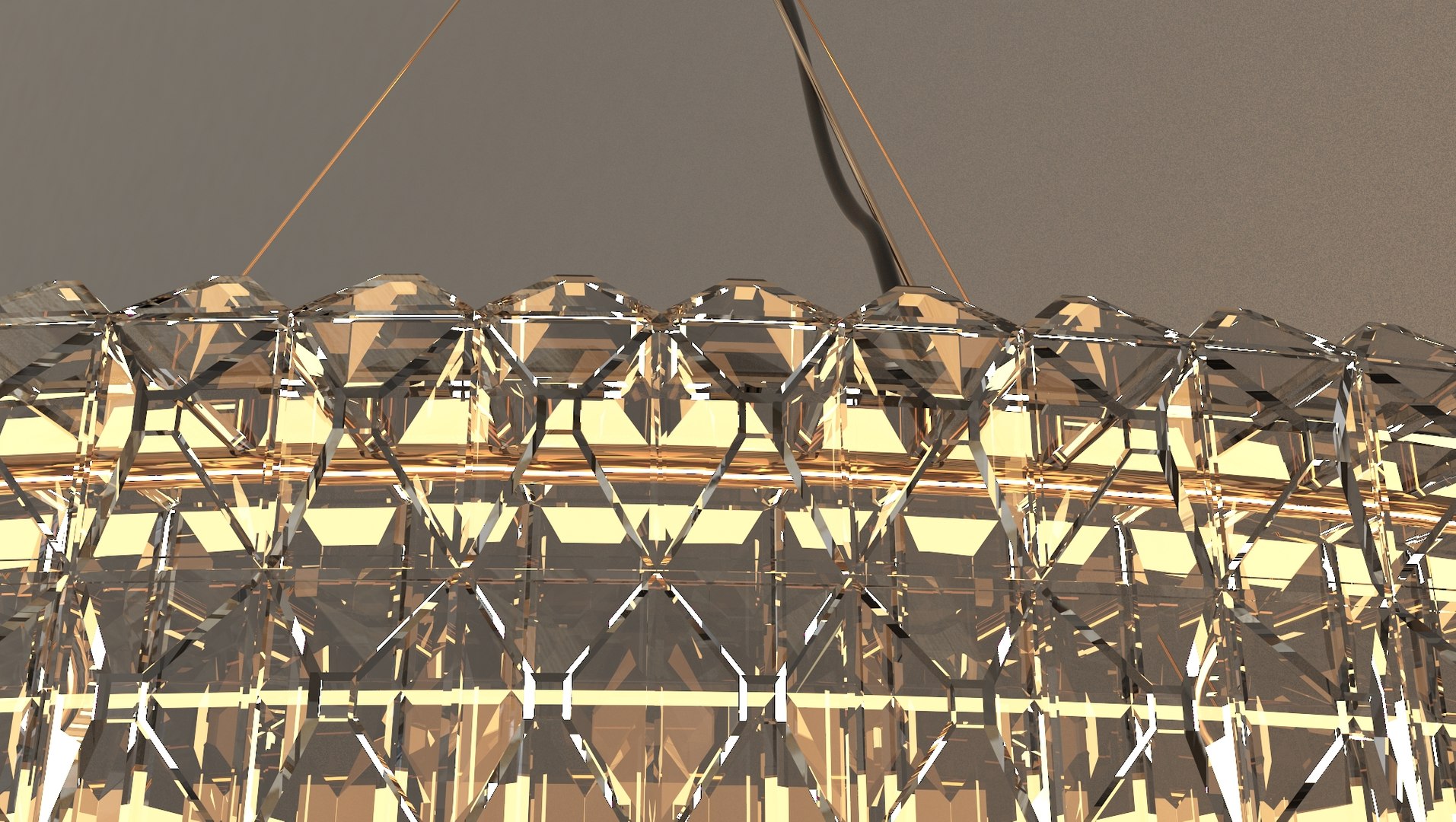 Pending Lamp Ring Diamonds 3D Model - TurboSquid 1548597