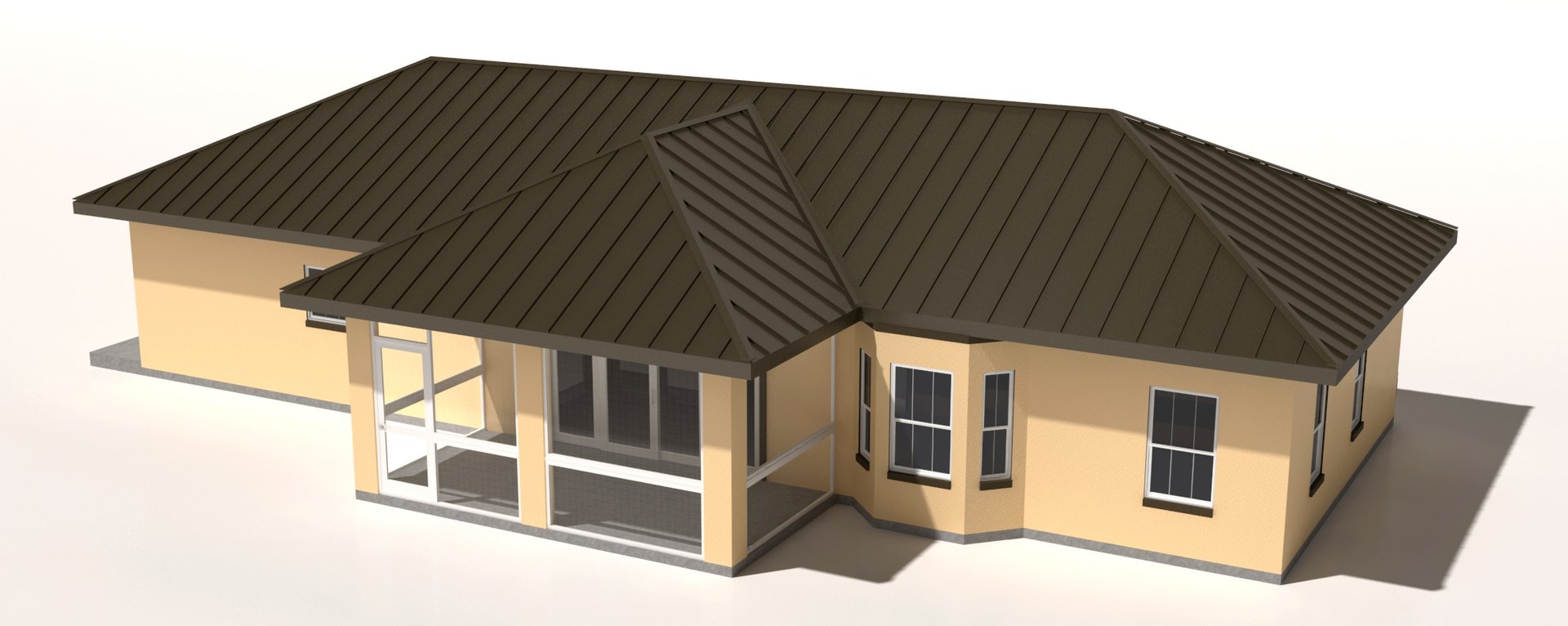 Home Roof House 3d Max