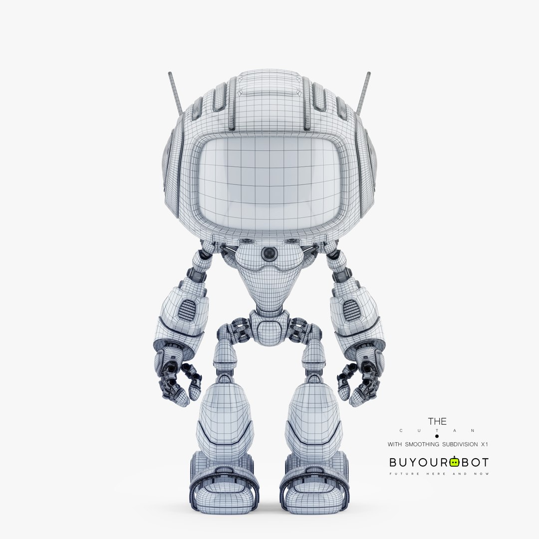 Robot 3D Model - TurboSquid 1500219