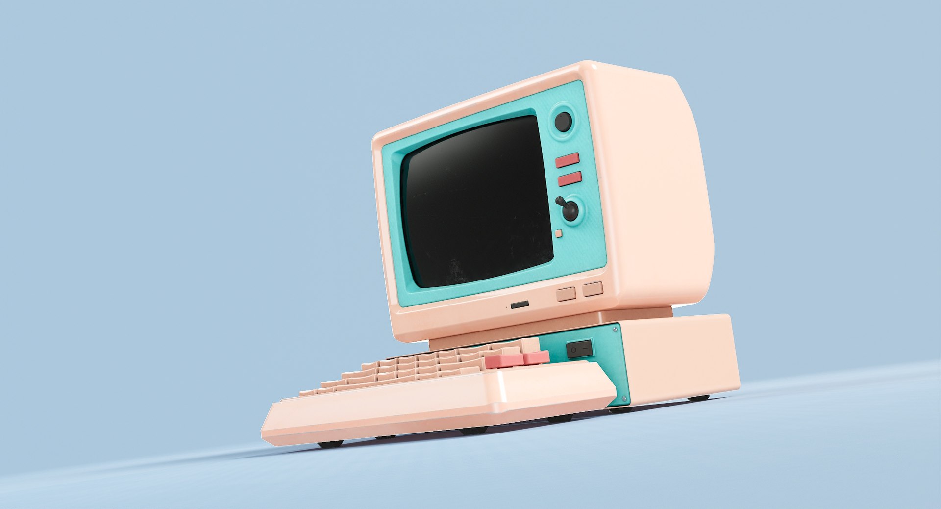 Generic Cartoon Computer 3D Model - TurboSquid 2116403