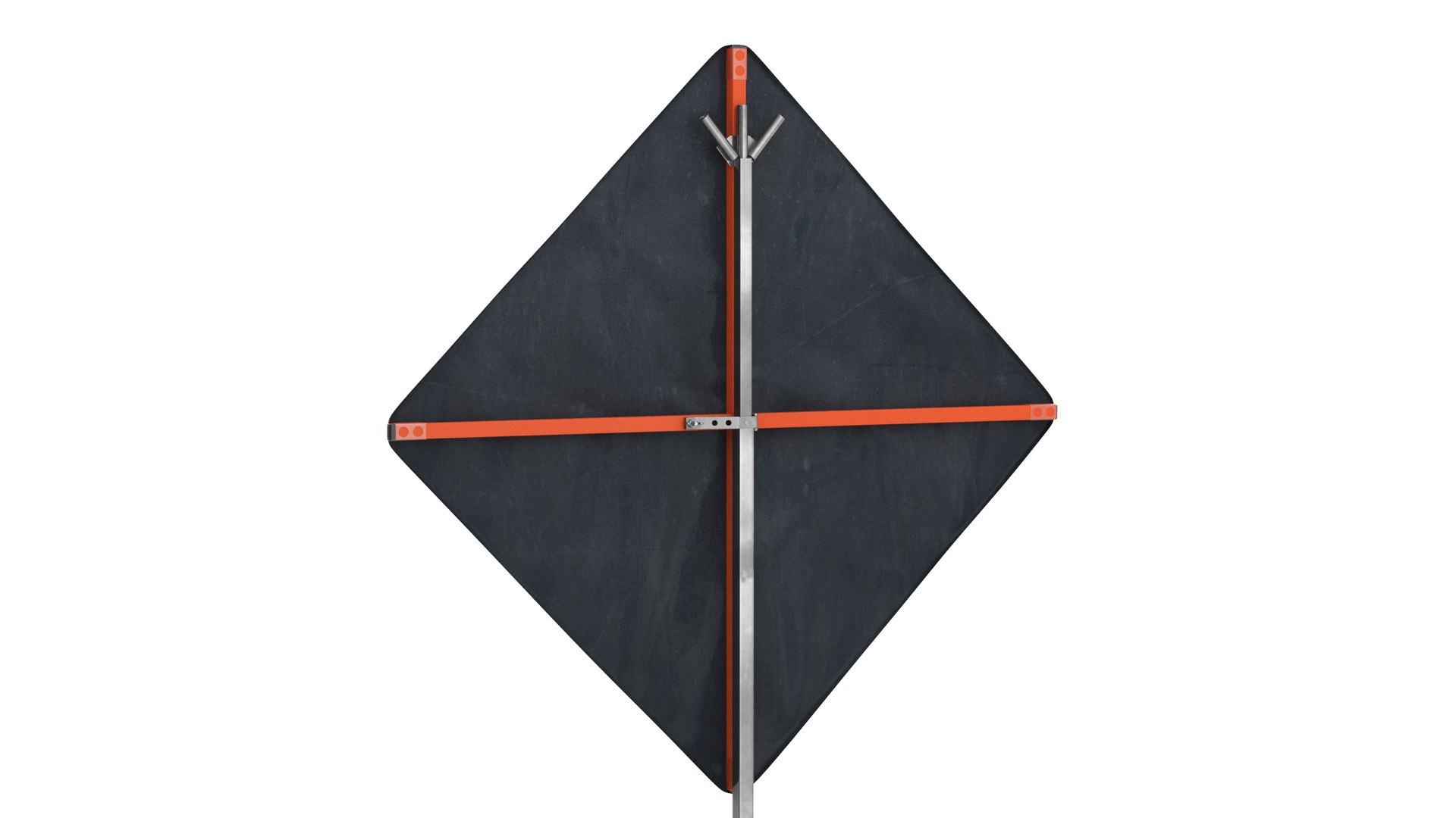 3D Right Lane Closed Ahead Traffic Control Sign - TurboSquid 2007465