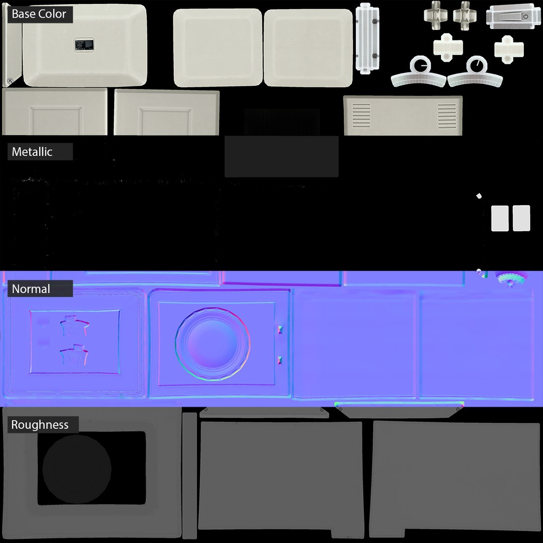 3D model Stylized Microwave - TurboSquid 1933045