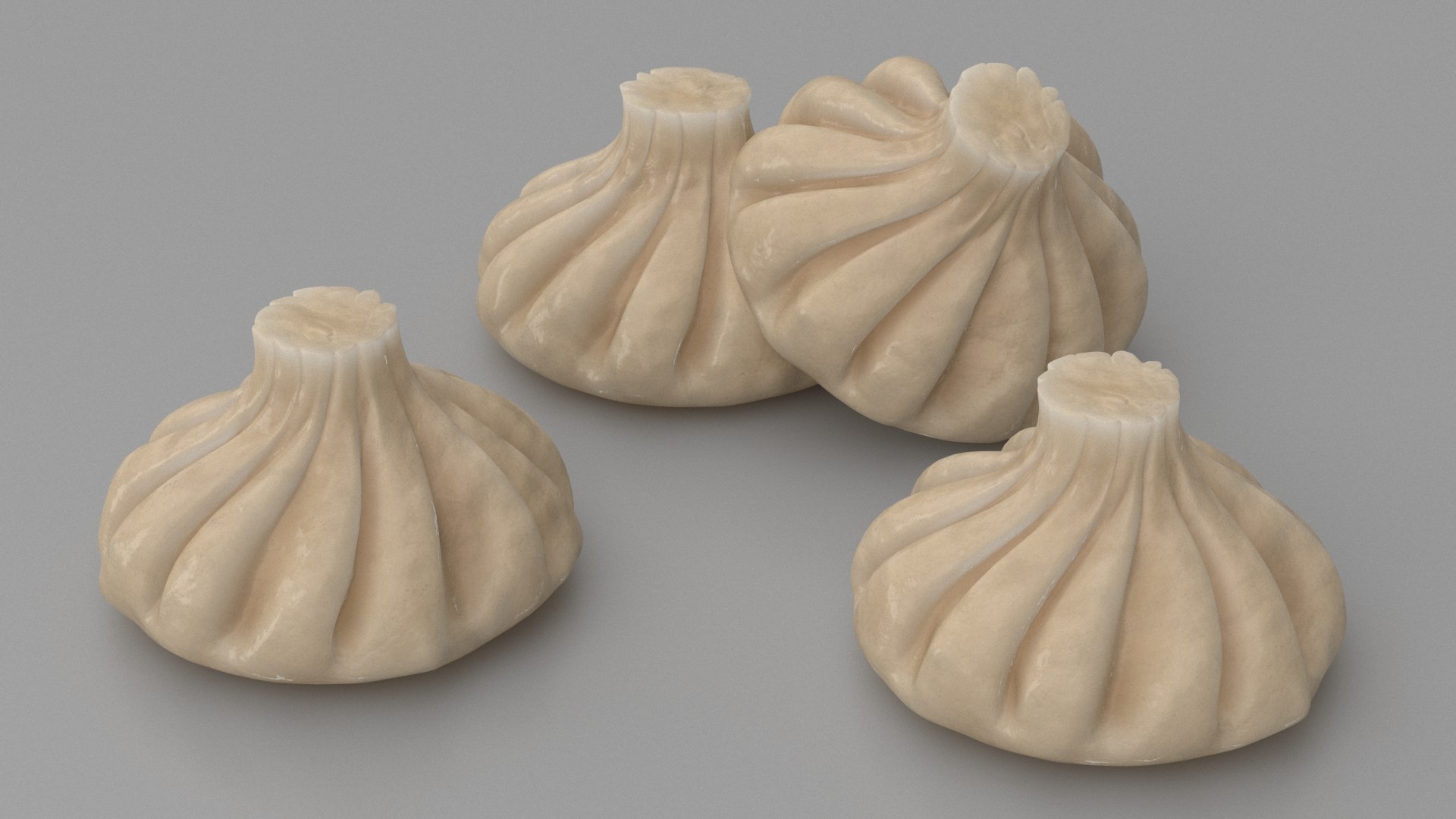 3D Khinkali Dumpling Cooked For 3D Print - TurboSquid 2270848