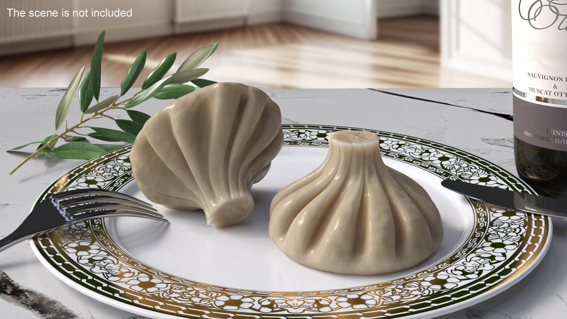 3D Khinkali Dumpling Cooked For 3D Print - TurboSquid 2270848