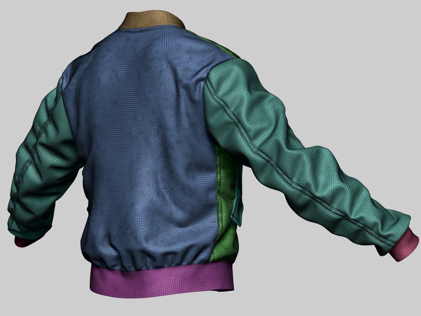 M1 Flight Jacket 3D Model - TurboSquid 1374444