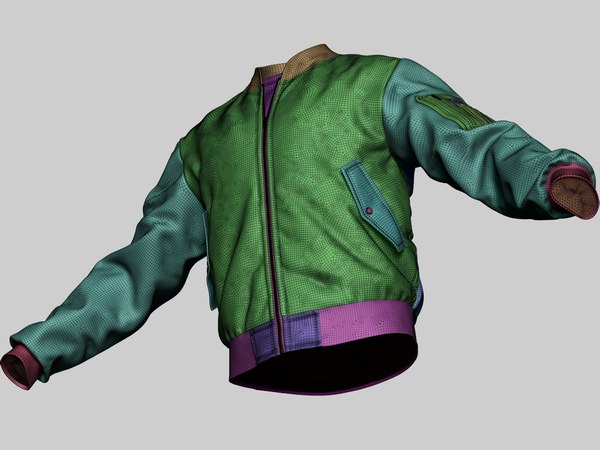 M1 flight jacket 3D model - TurboSquid 1374444