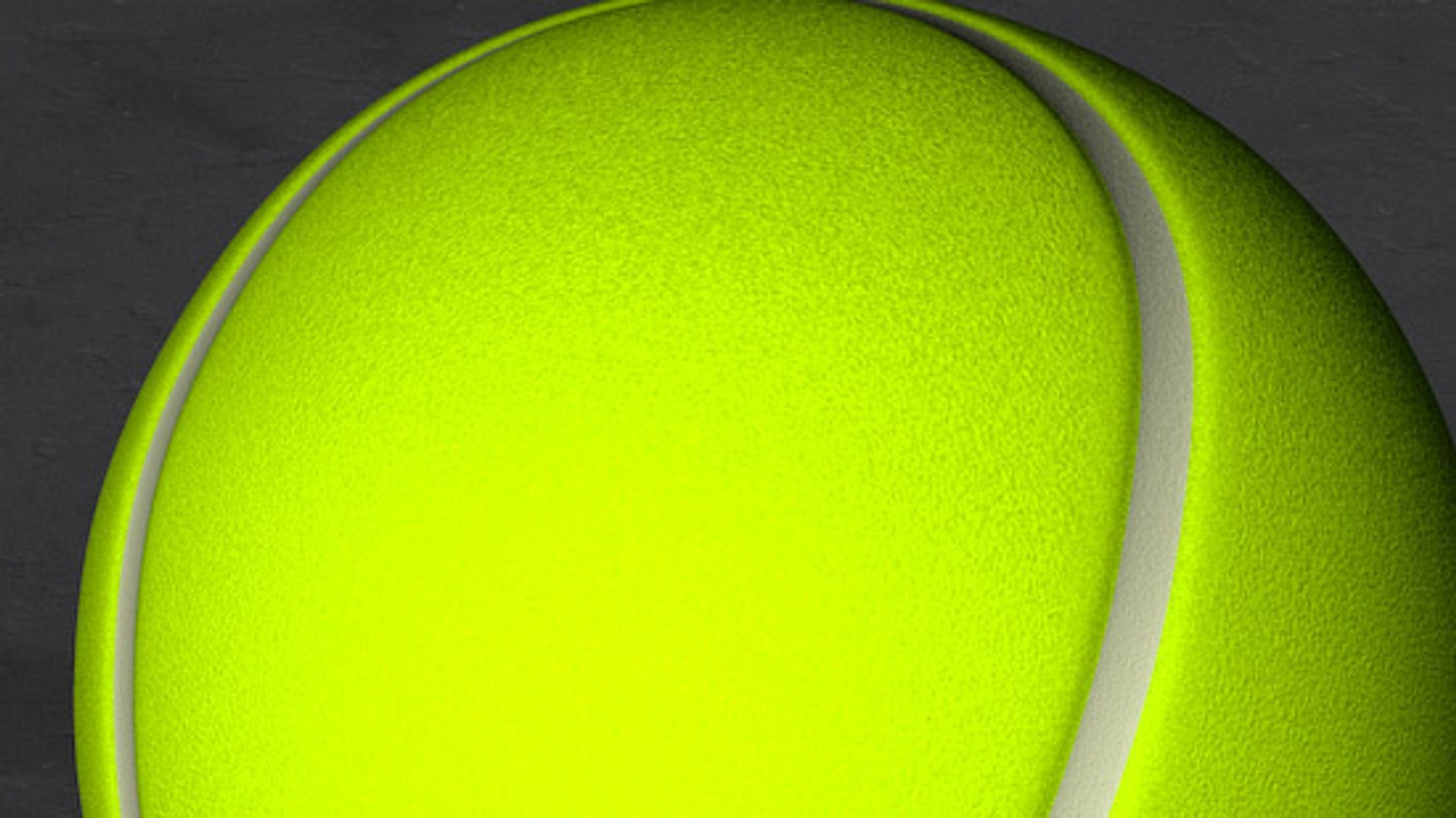 3d tennis ball model