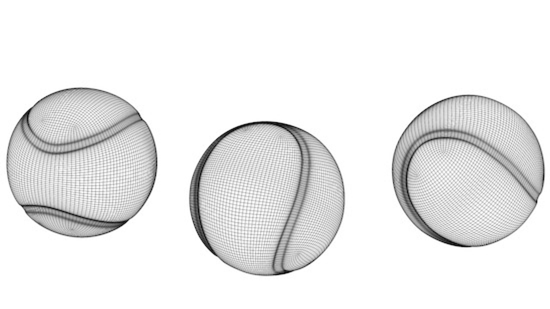 3d tennis ball model