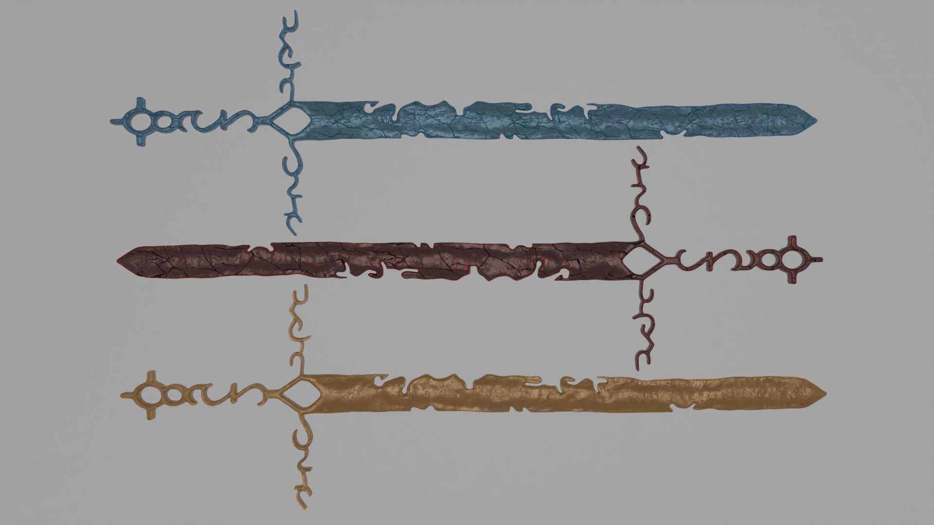 Runic Sword Model - TurboSquid 1982301