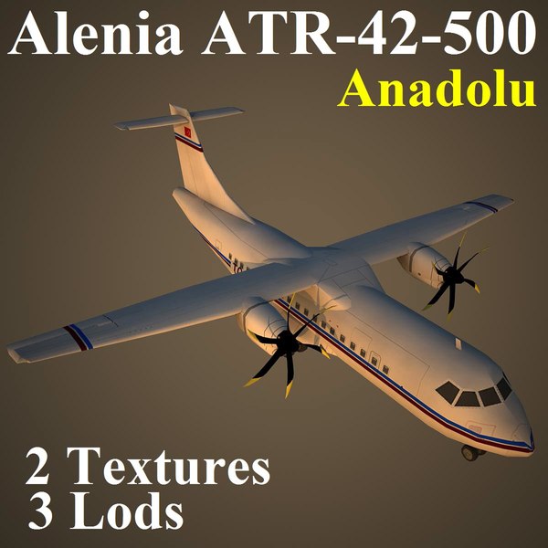ATR 42 3D Models for Download | TurboSquid