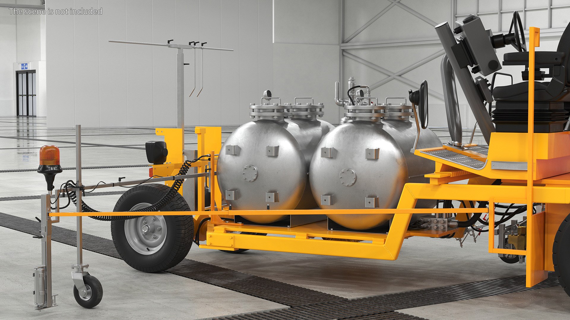 3D Road Line Marking Machines Collection Model - TurboSquid 2192502