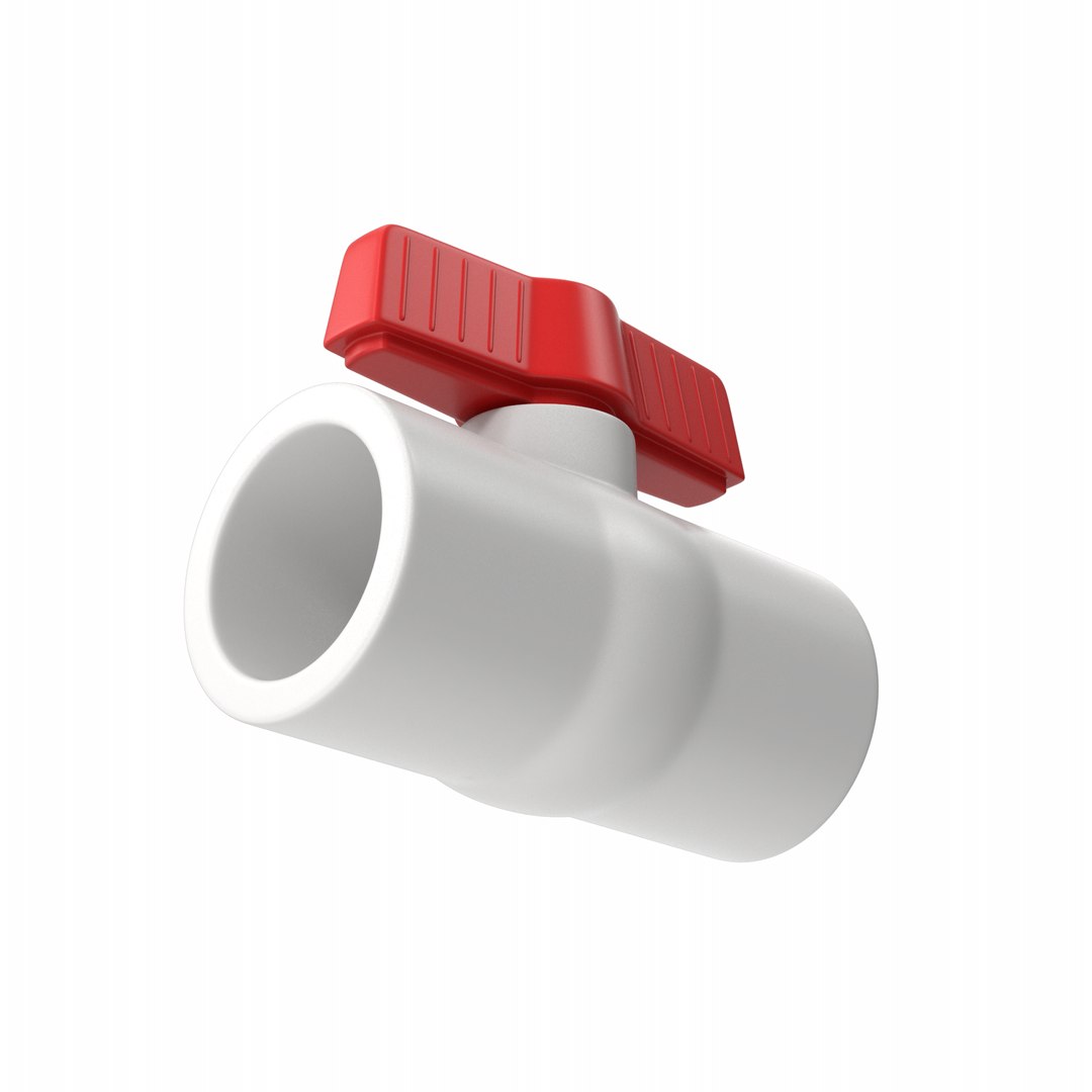 3D Plastic Water Valve - TurboSquid 1880607